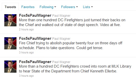 UPDATE: Firefighters turn their DCFD emblazoned backs on Chief Kenneth ...