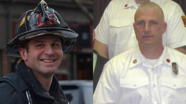 Boston FD mourns loss of Lt. Ed Walsh & Firefighter Mike Kennedy ...