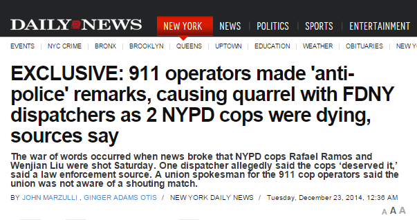 News report: FDNY dispatchers tell off 911 operators who made 'anti ...