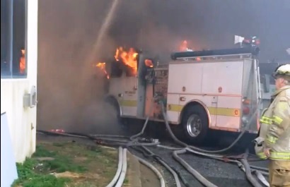 UPDATED - MUST SEE VIDEO: Two fire engines destroyed at 3-alarm fire in ...