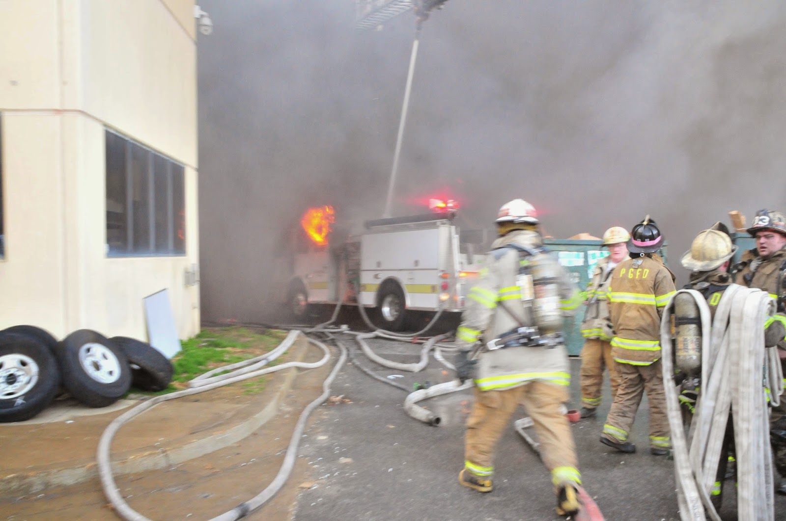 Kentland VFD tells how fire engines were caught in wind driven fire ...
