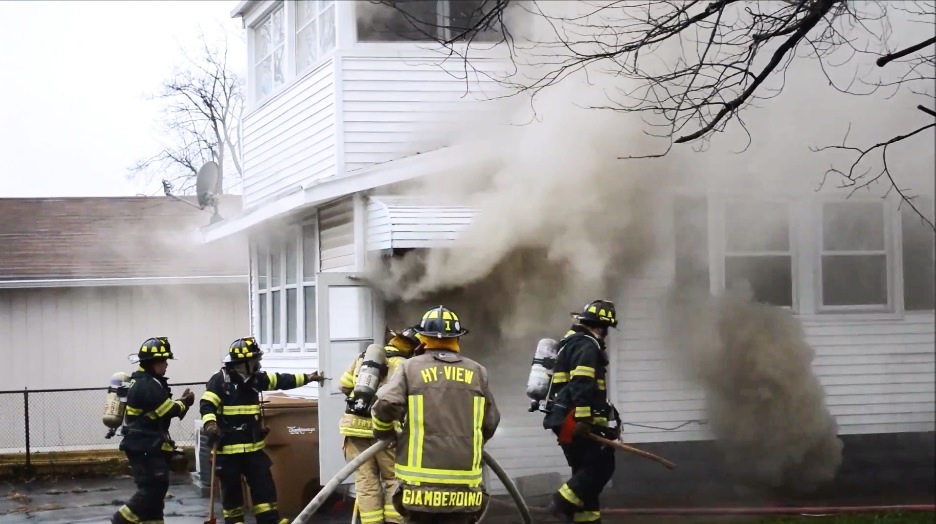 Early video & radio traffic: Basement fire with evac ordered in ...