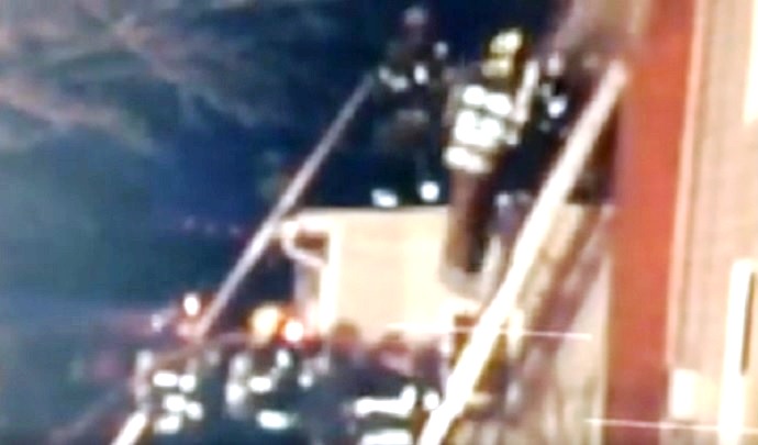 More video & details from Pennsylvania firefighter's ladder fall at ...