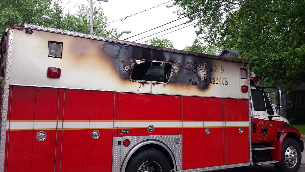 Firehouse fire in Poland, New York - Statter911