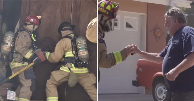 Early video: Kitchen fire with forcible entry challenges - Statter911