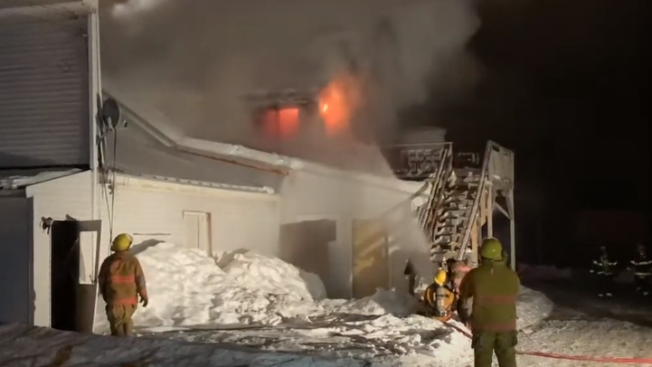 Early video from variety story fire in Maine - Statter911
