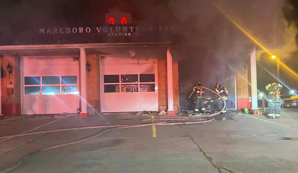Fire in Prince George's County, MD firehouse - Statter911